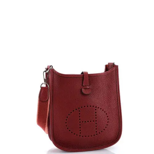 Hermès Evelyne Bag Gen Iii Clemence Tpm - Red