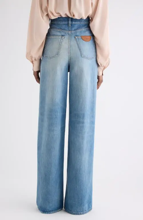 Chloé High-rise Wide-leg Jeans