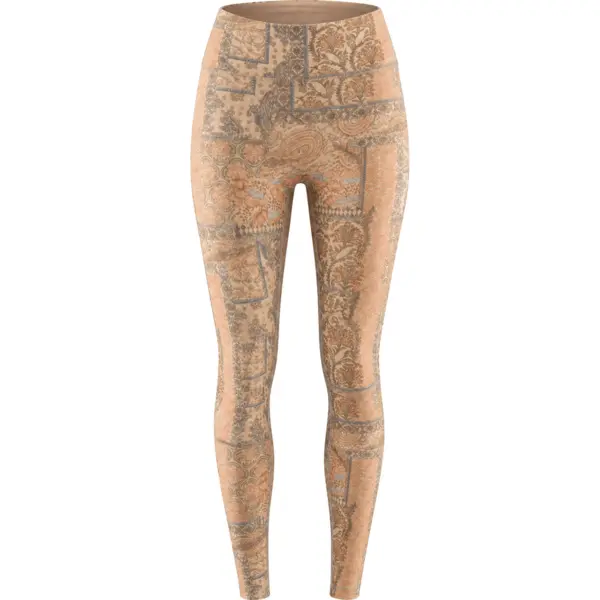 LEZAT Sara Organic Cotton Legging - Floral Patchwork