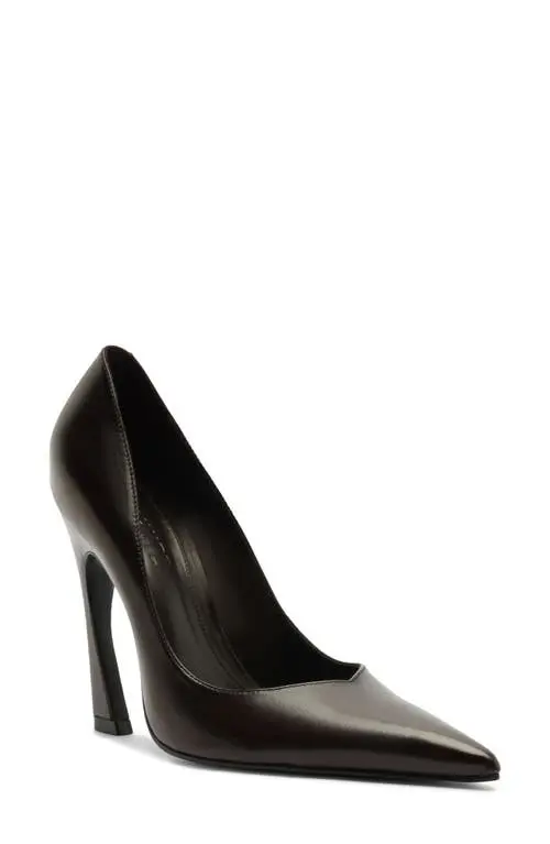 Schutz Lexi Pointed Toe Pump - Dark Brown