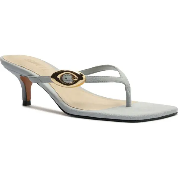 Schutz Miriam Slide Sandal - Light Azure