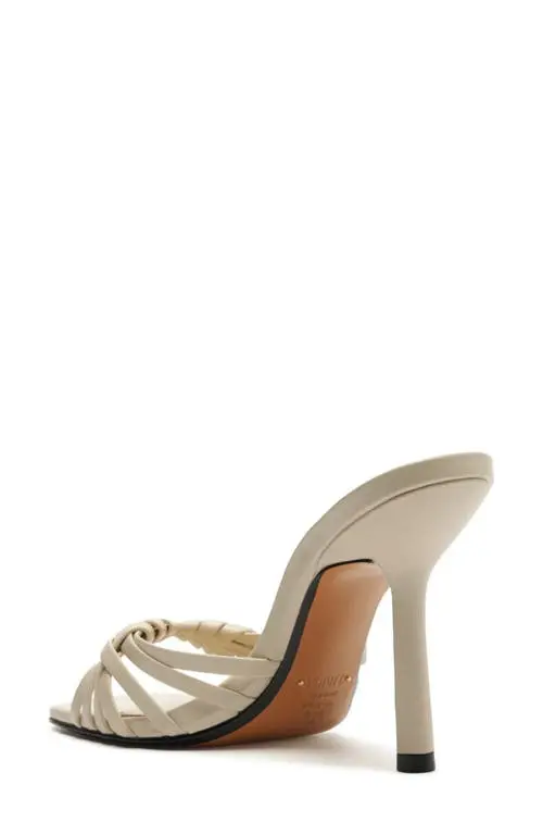 Schutz Tara Leather Mule - Sugar