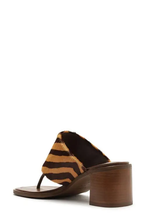 Schutz Martha Flip Flop - Natural/pecan Brown