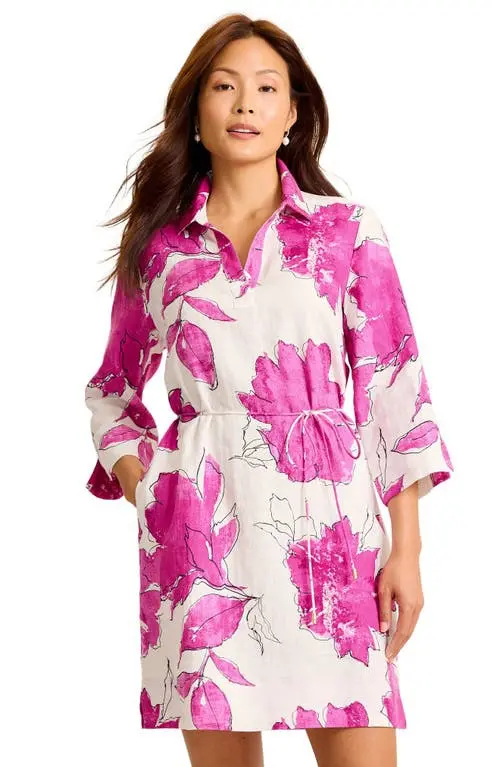 Tommy Bahama Two Palms Linen Cover-up Shift