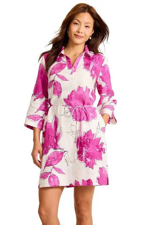 Tommy Bahama Two Palms Linen Cover-up Shift