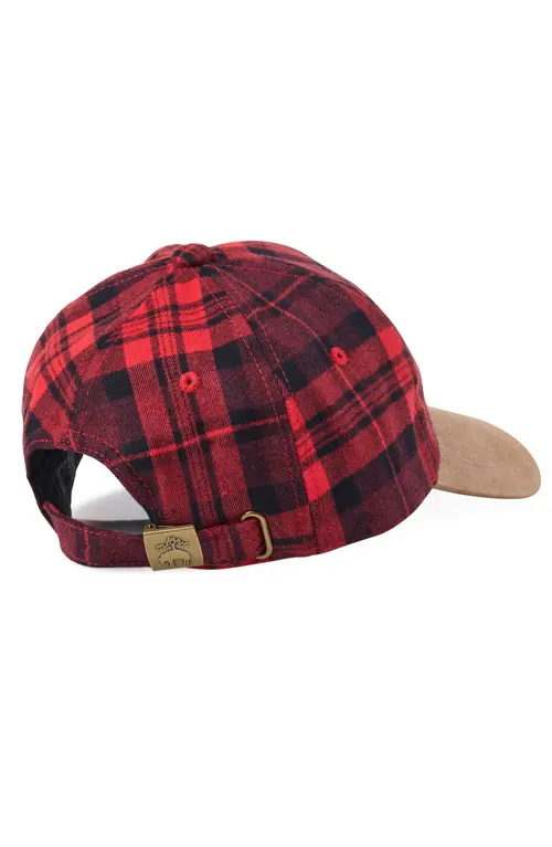 Brooks Brothers Plaid Wool Baseball Cap