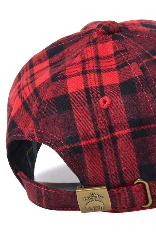 Brooks Brothers Plaid Wool Baseball Cap