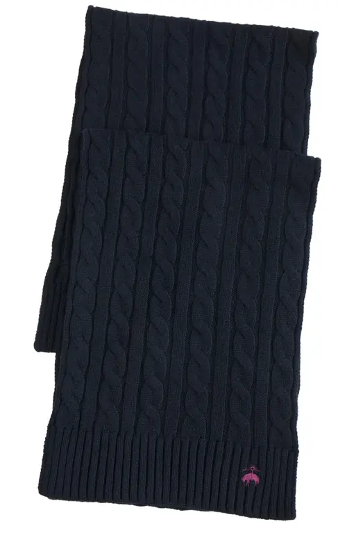 Brooks Brothers Cable-knit Scarf