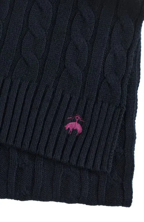 Brooks Brothers Cable-knit Scarf