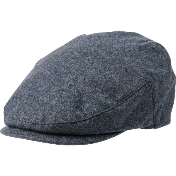 Brooks Brothers Wool Driving Cap - Grey Flannel