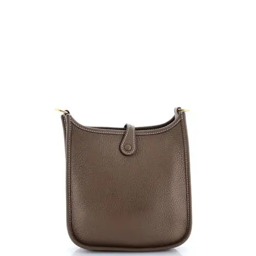 Hermès Evelyne Bag Gen Iii Clemence Tpm - Etoupe
