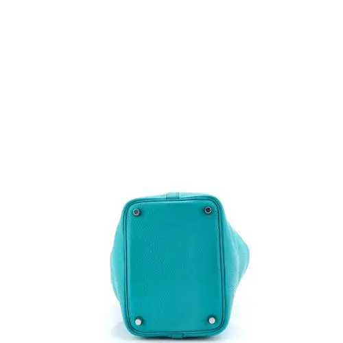 Hermès Picotin Lock Bag Clemence Pm - Blue