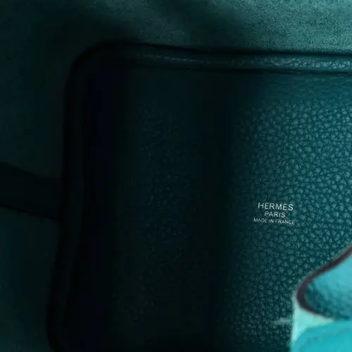 Hermès Picotin Lock Bag Clemence Pm - Blue
