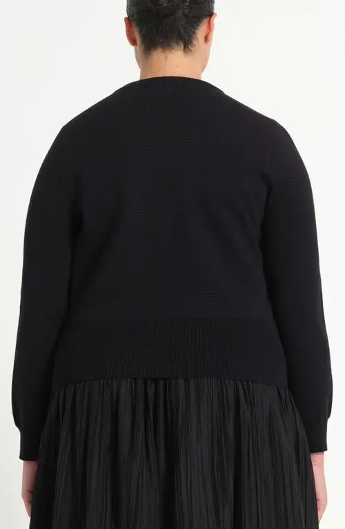 ESTELLE Jasmine Crewneck Cardigan