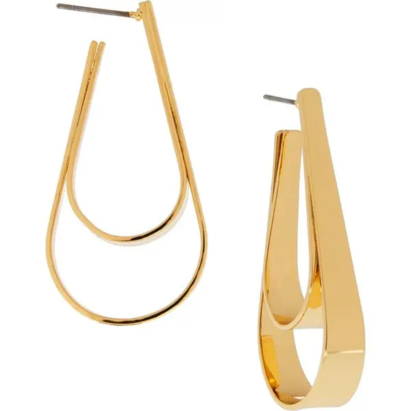 MARLYN SCHIFF Maya Teardrop Earrings - Gold
