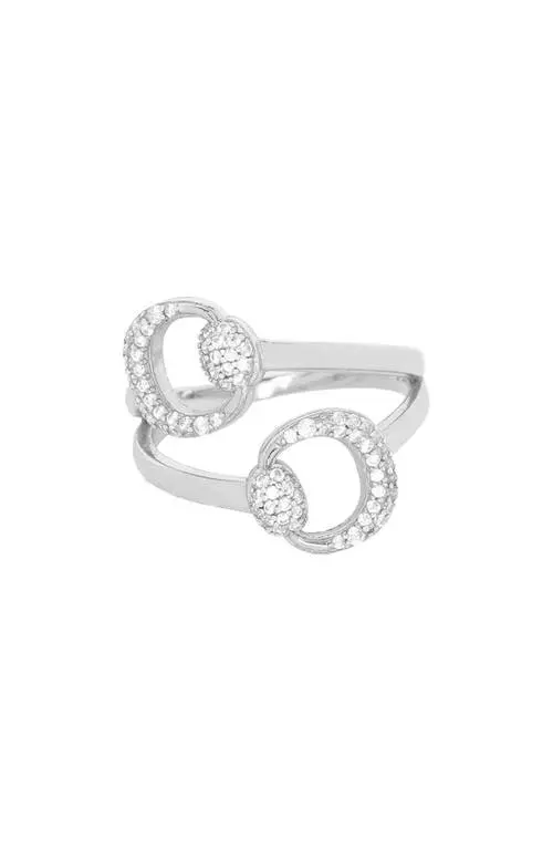 MARLYN SCHIFF Ellie Pave Ring - Silver