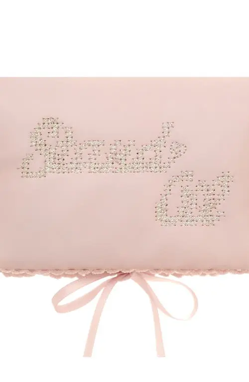 STAND OIL Embroidered Logo Wallet