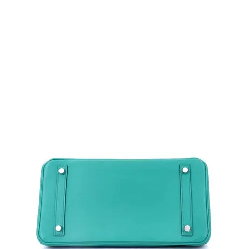Hermès Birkin Handbag Epsom With Palladium Hardware 30 - Blue