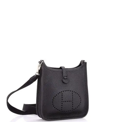 Hermès Evelyne Bag Gen Iii Clemence Tpm - Black