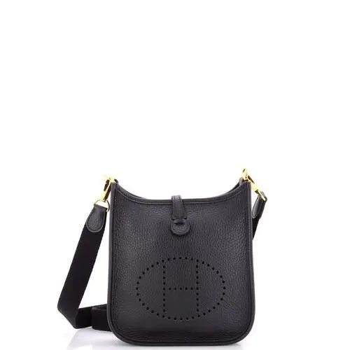 Hermès Evelyne Bag Gen Iii Clemence Tpm - Black
