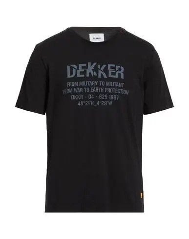 DEKKER T-shirt Size Cotton - Black