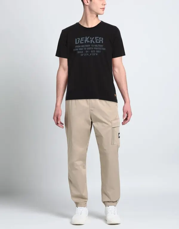 DEKKER T-shirt Size Cotton - Black