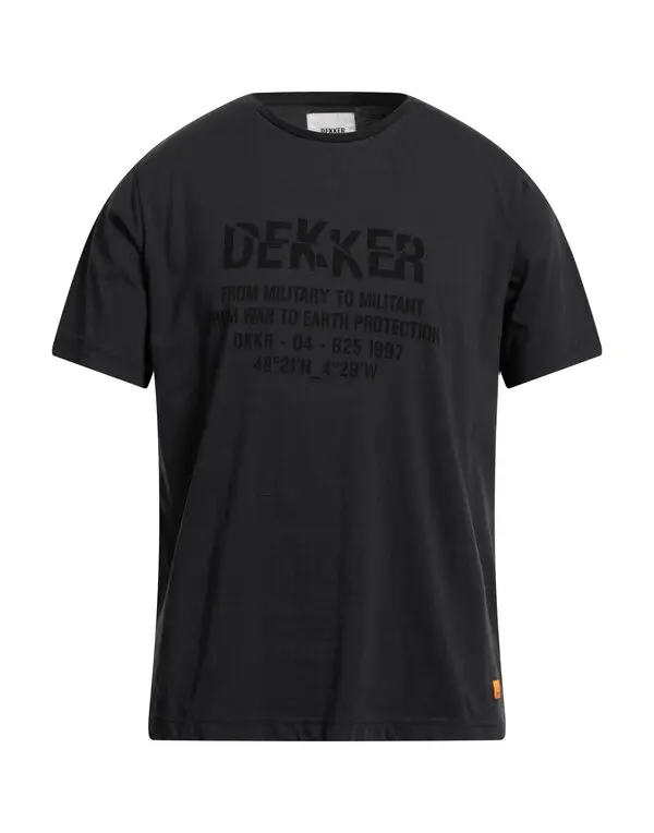 DEKKER T-shirt Size Cotton - Grey
