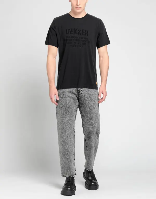DEKKER T-shirt Size Cotton - Grey