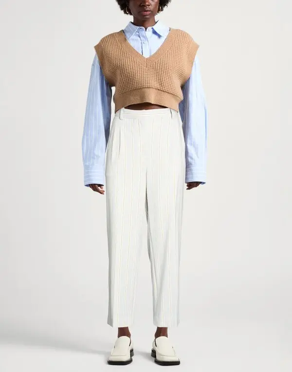 CIRCOLO 1901 Tapered Striped Pants