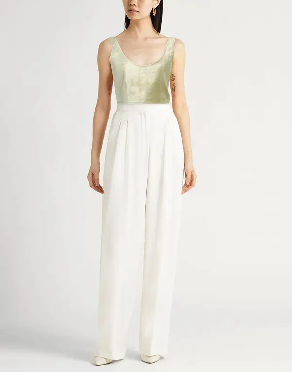 FORTE_FORTE Velvet Crop Top