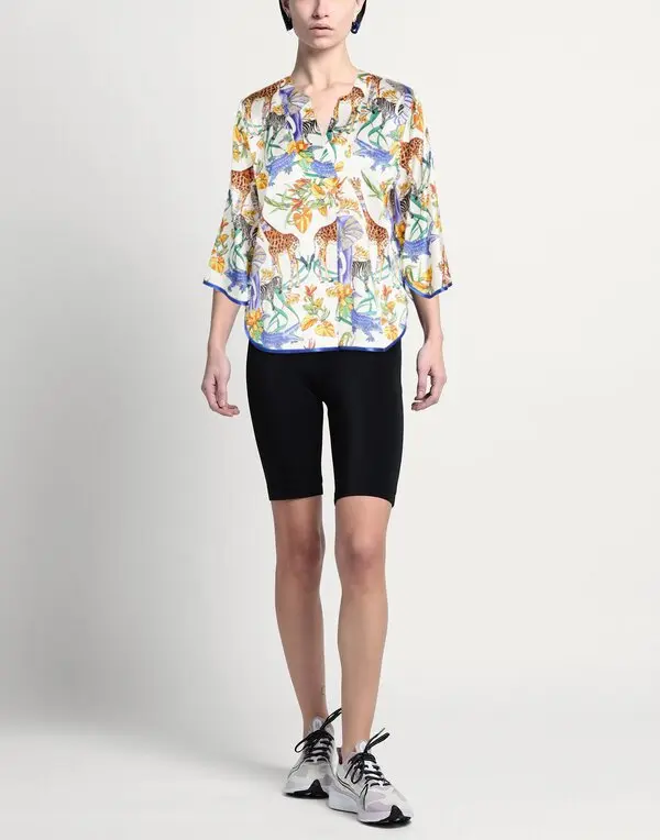 SHIRTAPORTER Multicolor Top - White