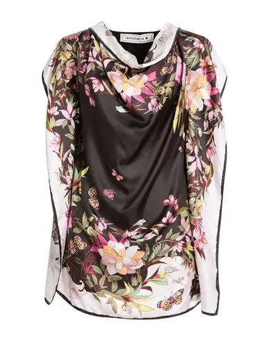 SHIRTAPORTER Floral-print Top - Black