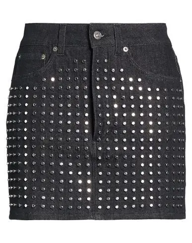 DONDUP Pencil Denim Mini Skirt - Black