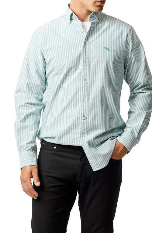 Rodd & Gunn Oxford Stripe Button-down Shirt - Lawn