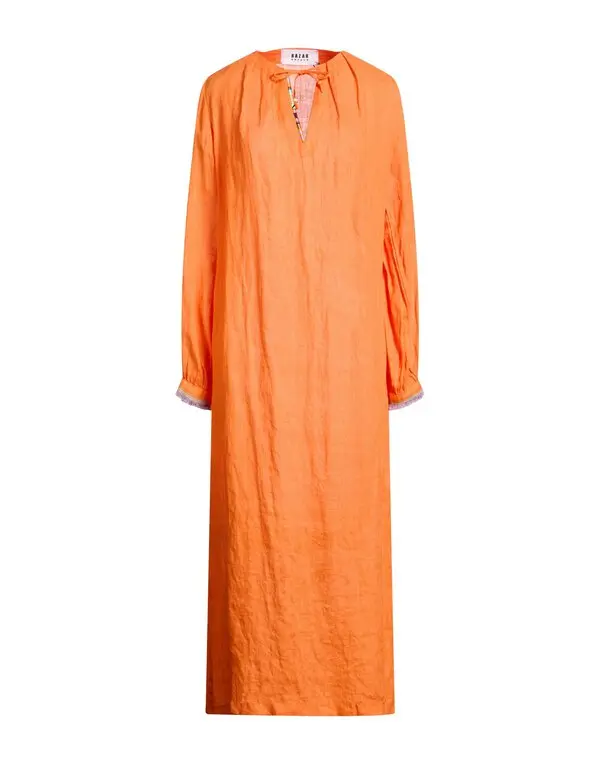 BAZAR DELUXE Woven Kaftan Midi Dress