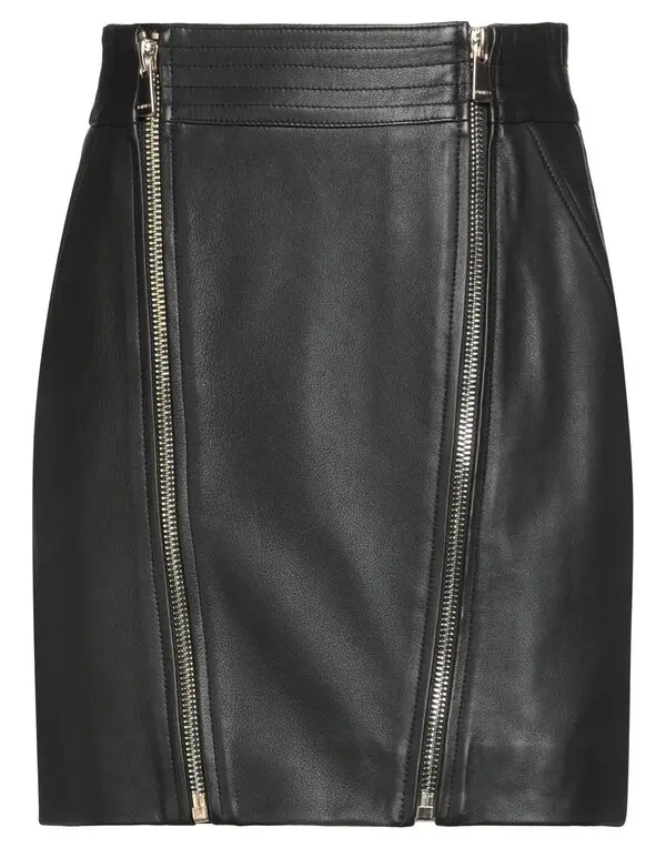 Pinko Mini Sheepskin Pencil Skirt