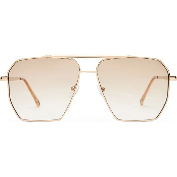 AIRE Asteroide Square Sunglasses - Gold