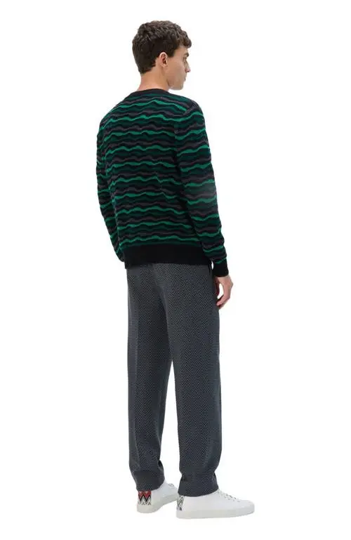 Missoni Wave Stitch Wool Cardigan