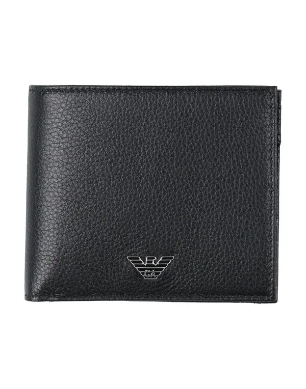 Emporio Armani Wallet Leather - Black