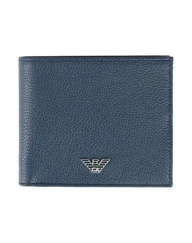 Emporio Armani Wallet Leather - Navy