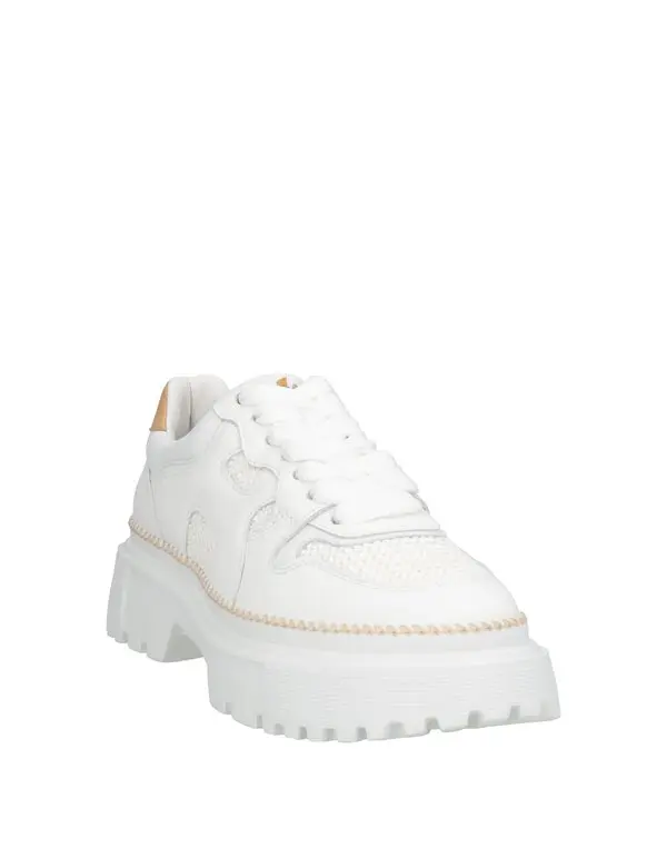 Hogan Leather & Textile Sneakers