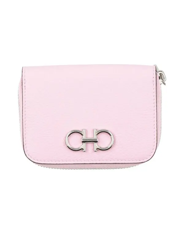 FERRAGAMO Wallet Calfskin - Pink