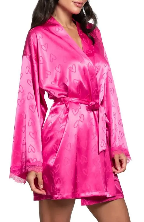IN BLOOM BY JONQUIL Sasha Heart Satin Wrap