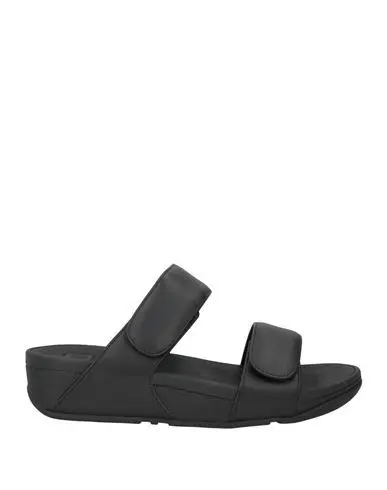 Fitflop Leather Sandals - Black