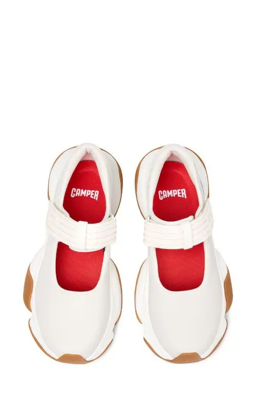 Camper Karst 2 Mary Jane Sneaker - White Natural