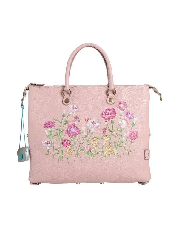 GABS Light Calfskin Floral-print Shopper Bag