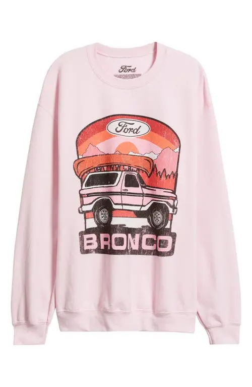 MERCH TRAFFIC Bronco Graphic Sweatshirt