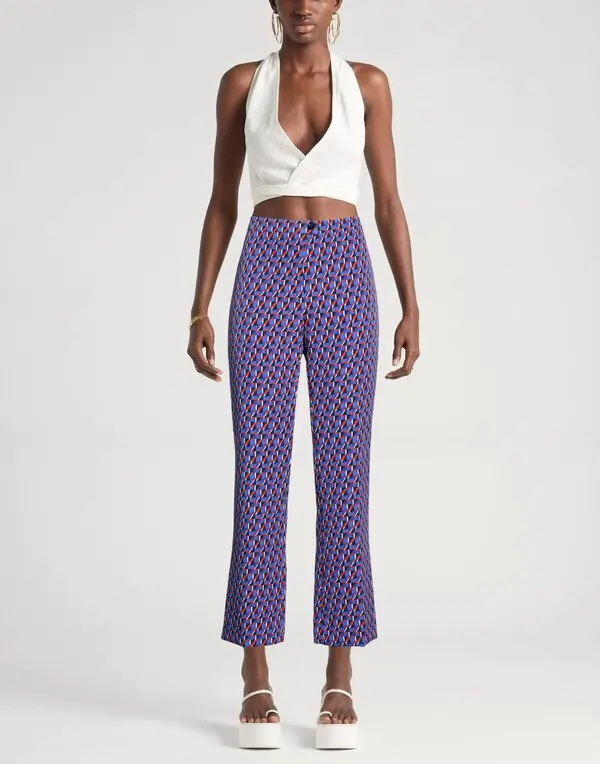DIANA GALLESI Printed Straight-leg Pants