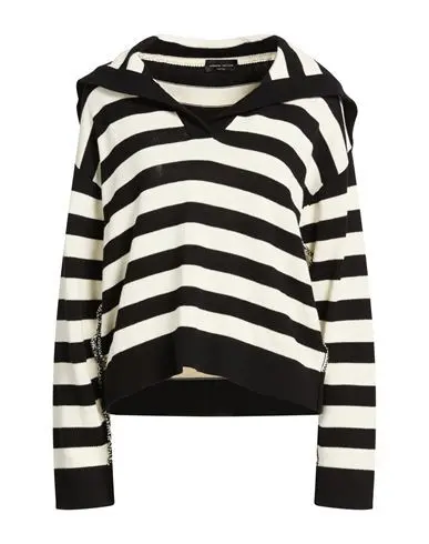 ROBERTO COLLINA Cotton Striped Hooded Sweater