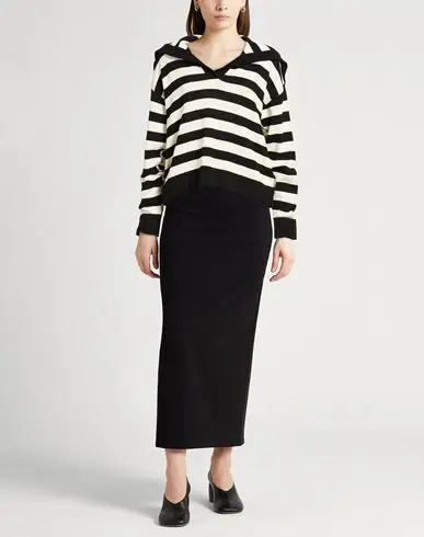 ROBERTO COLLINA Cotton Striped Hooded Sweater